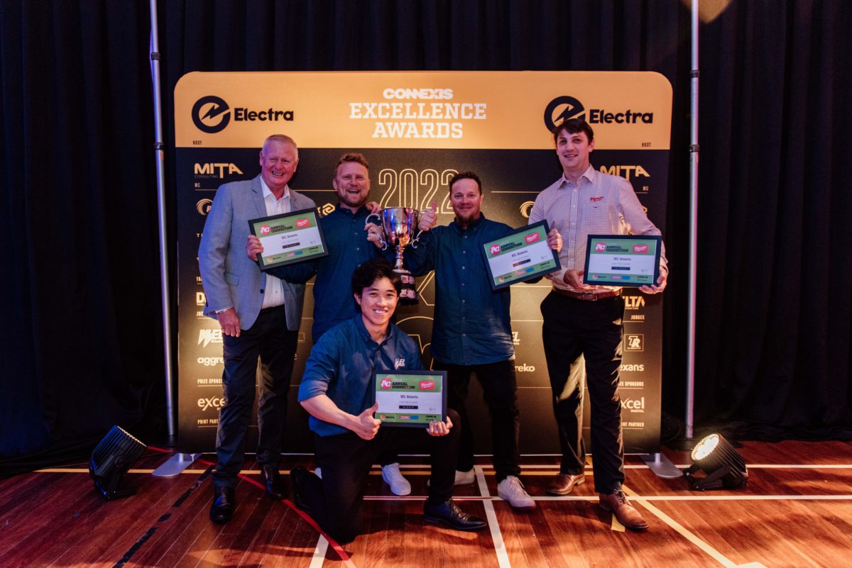 Infrastructure trainees shine bright at Connexis Excellence Awards